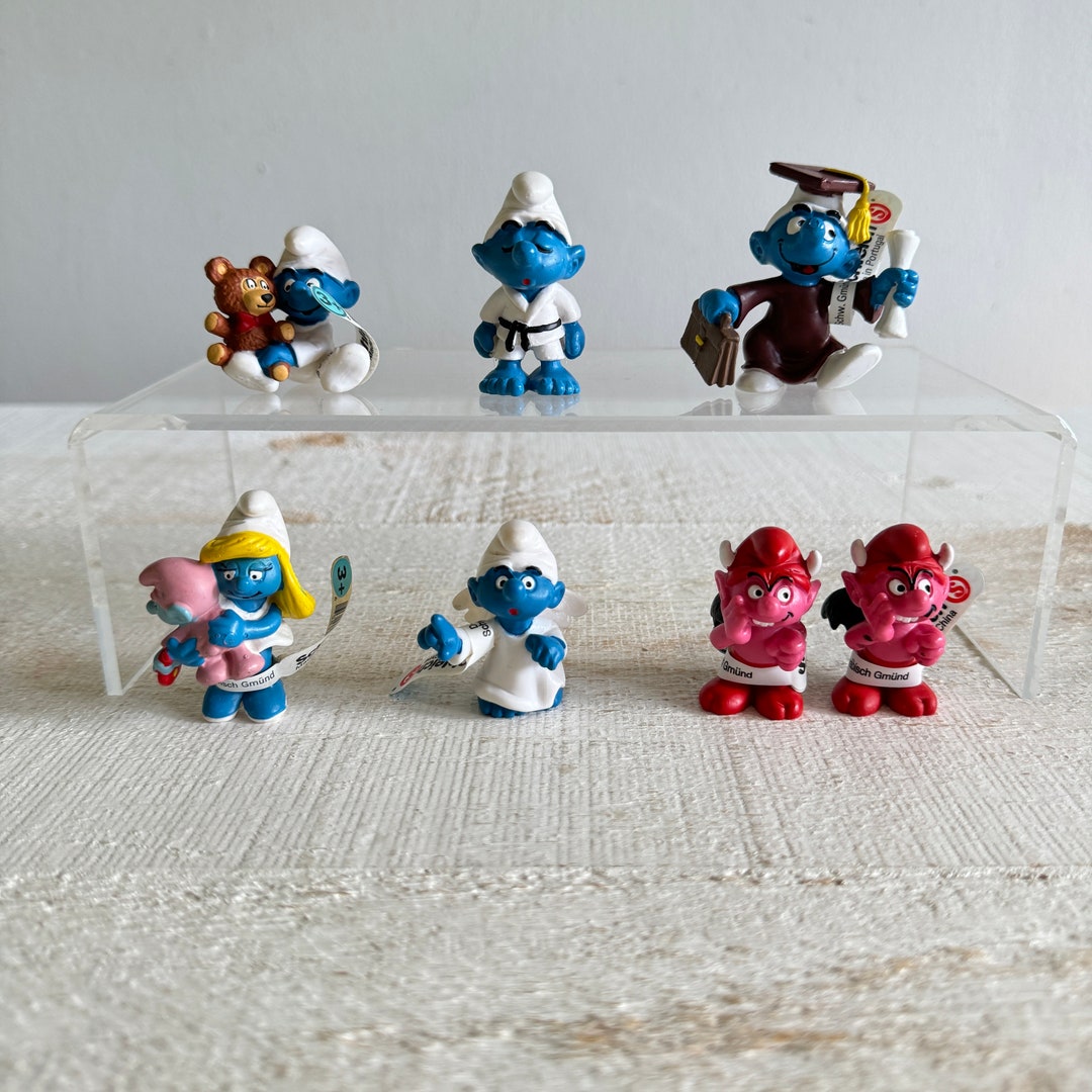 PICK ONE: 1980s Vintage Smurf Collectible Plastic PVC Figurines ...