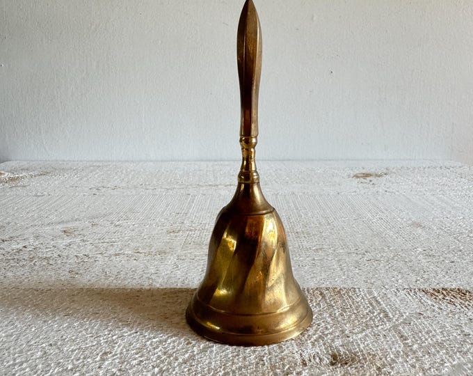 Vintage Brass Simple Design Bell - Metal Service Bell Made in India - Etsy