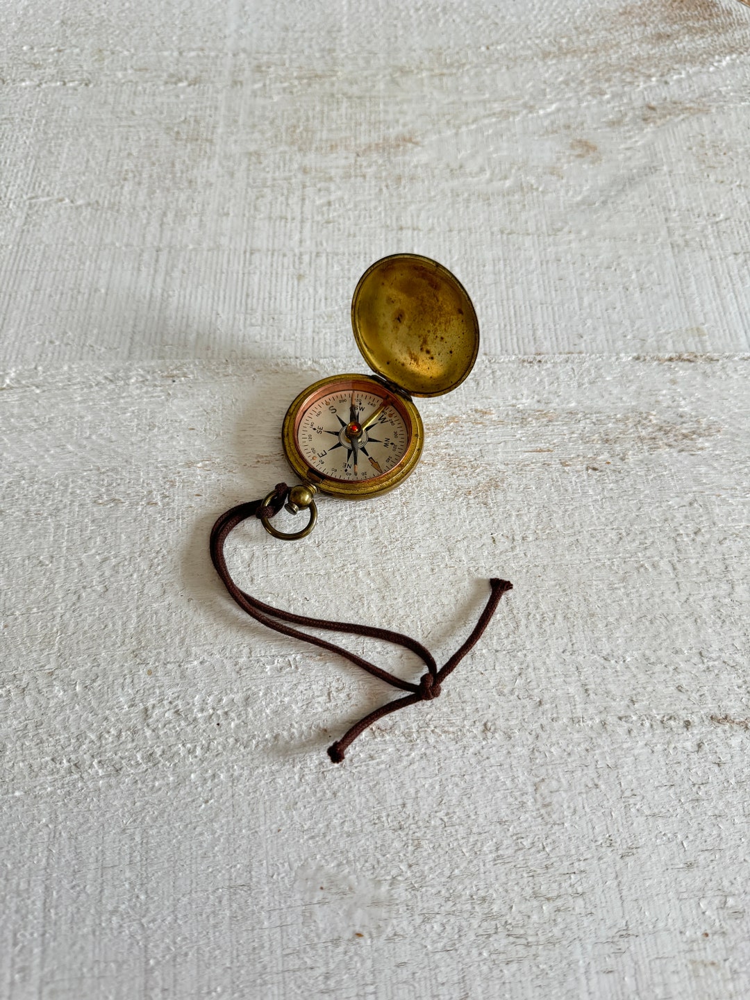 Vintage WWII U S Army Civil Engineers Compass Brass USCE Military ...