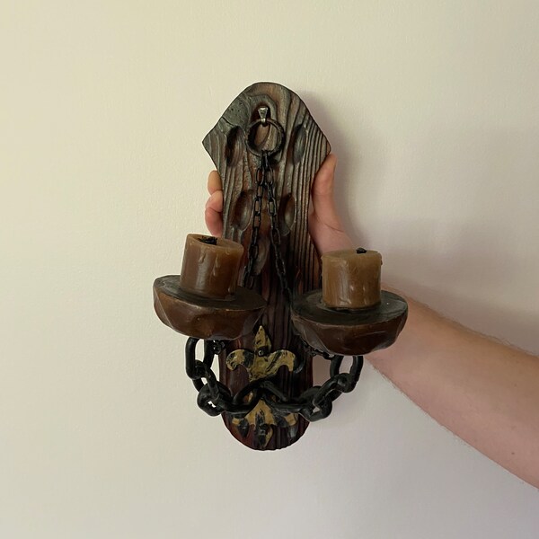 Medieval Wall Sconce - Etsy