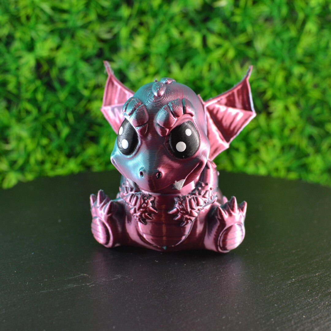 Dragon Fidget Bobblehead Dragon 3d Printed Dragon Gift for Gamer - Etsy