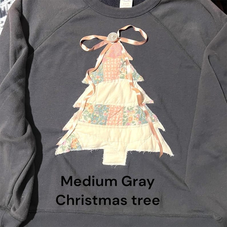 Unique Quilted Applique Sweatshirts. - Etsy