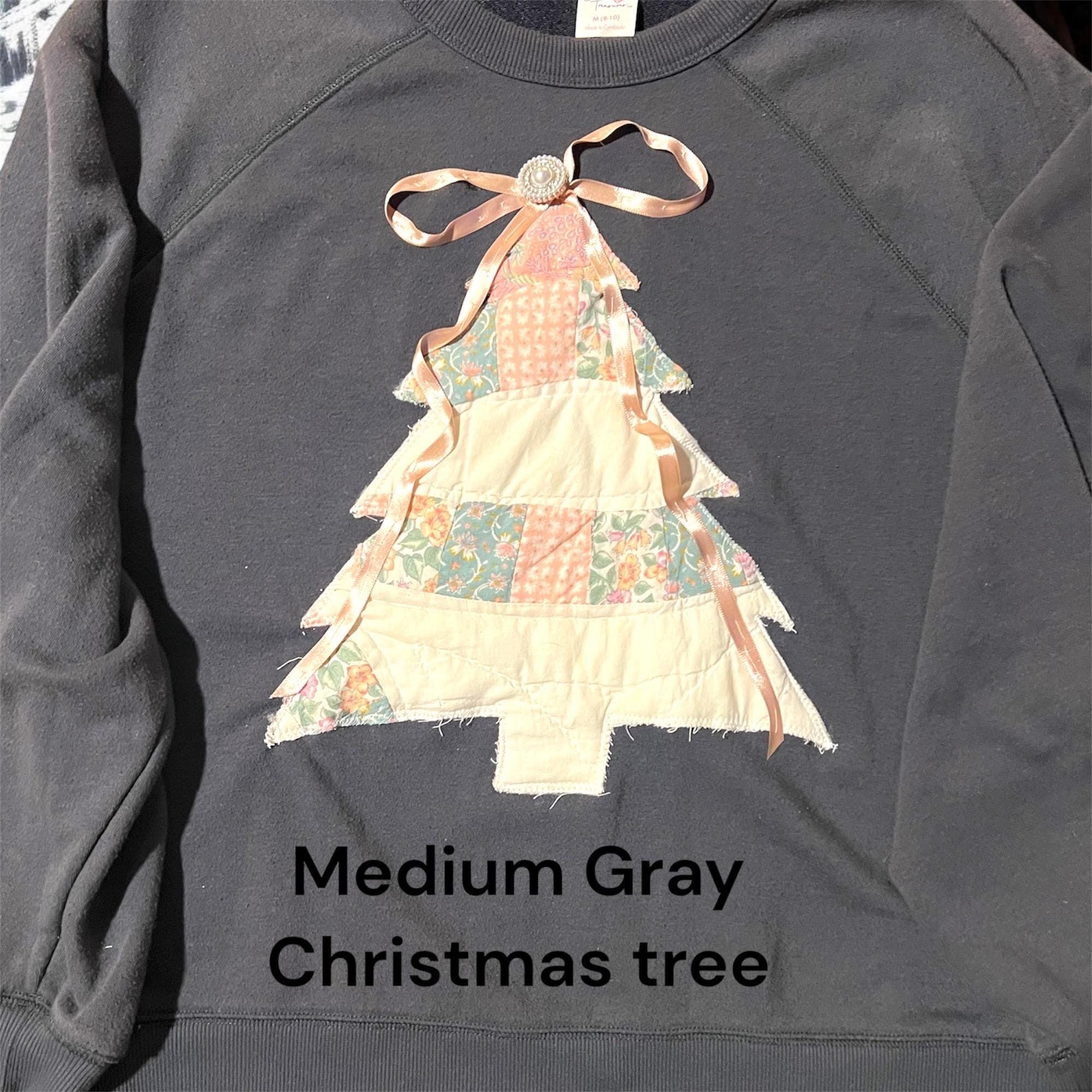 Unique Quilted Applique Sweatshirts. - Etsy