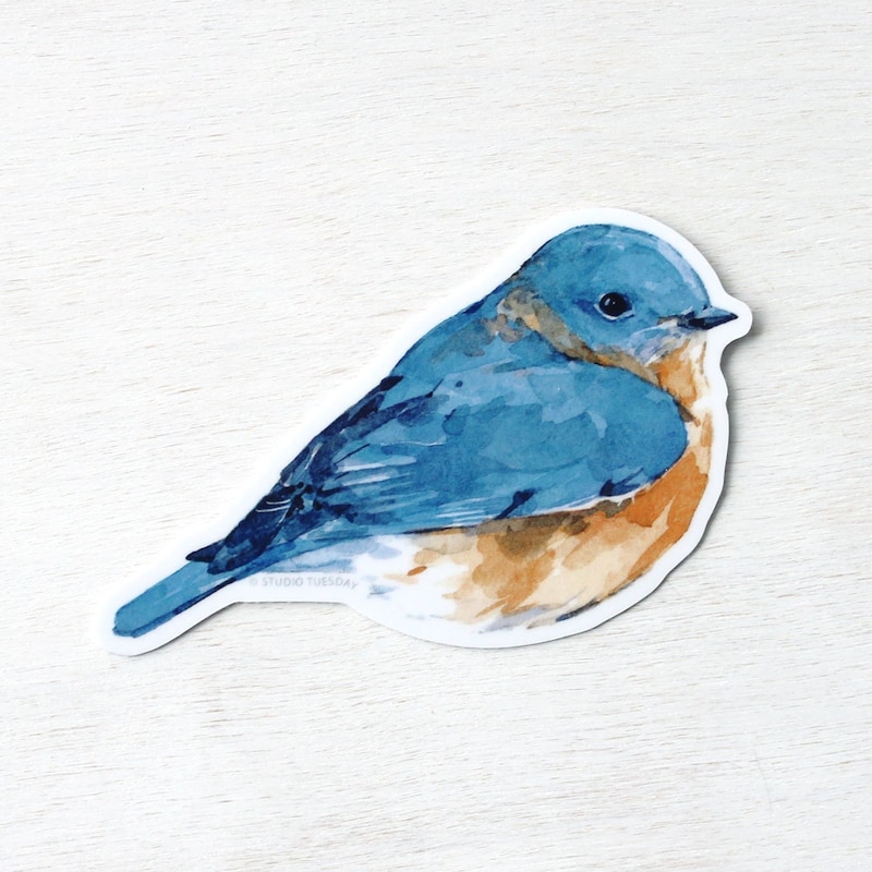 Bluebird Stickers - Etsy
