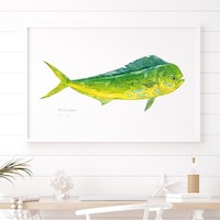 Mahi Mahi Skin Pattern Svg Png Eps Pdf | Saltwater Game Fish Fishing ...