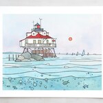 Thomas Point Lighthouse Chesapeake Bay Annapolis Lighthouse | Etsy