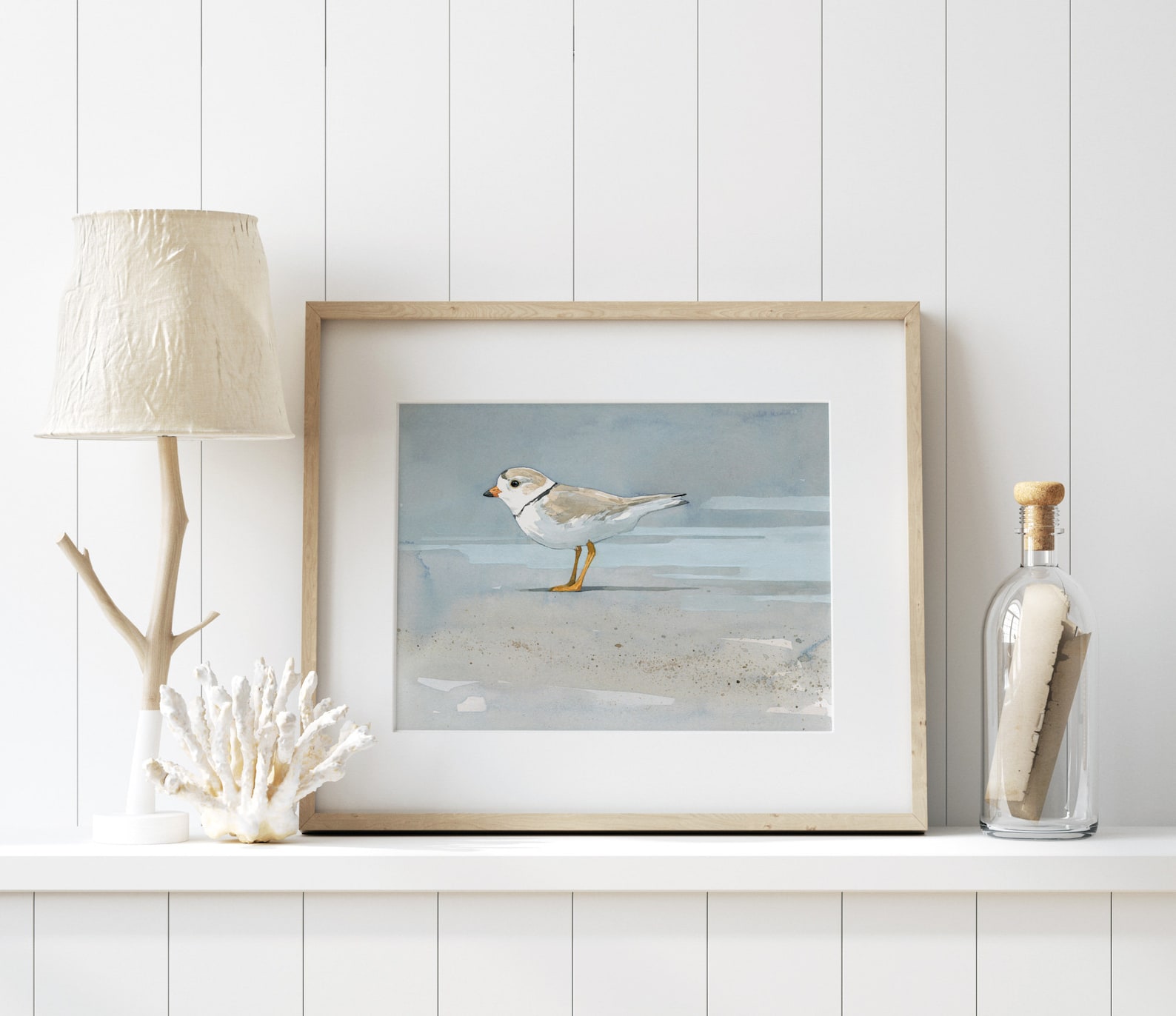 Piping Plover Beach Art Print Coastal Decor Seashore Wall Art - Etsy
