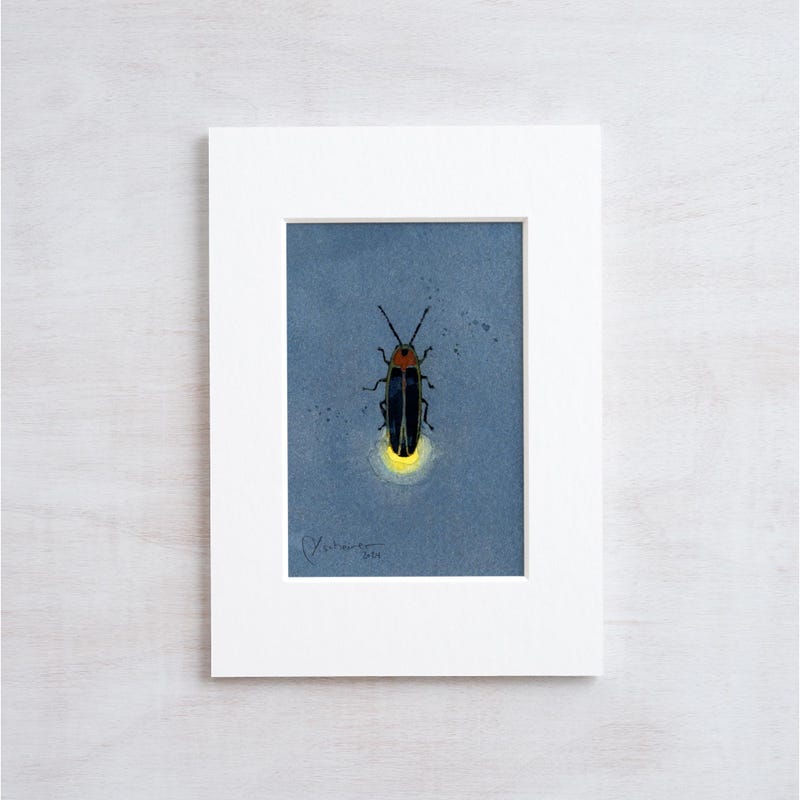 Lightning Bug Art - Etsy Denmark
