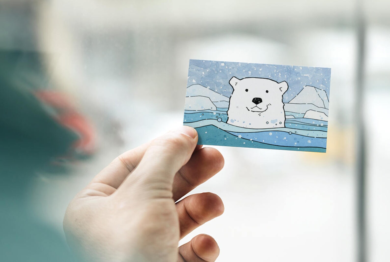 Mini Christmas Gift Tags Cute Holiday Animal Gift Cards | Etsy