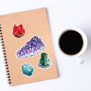 Ruby Sticker Red Crystal Gem Sticker July Birthstone - Etsy
