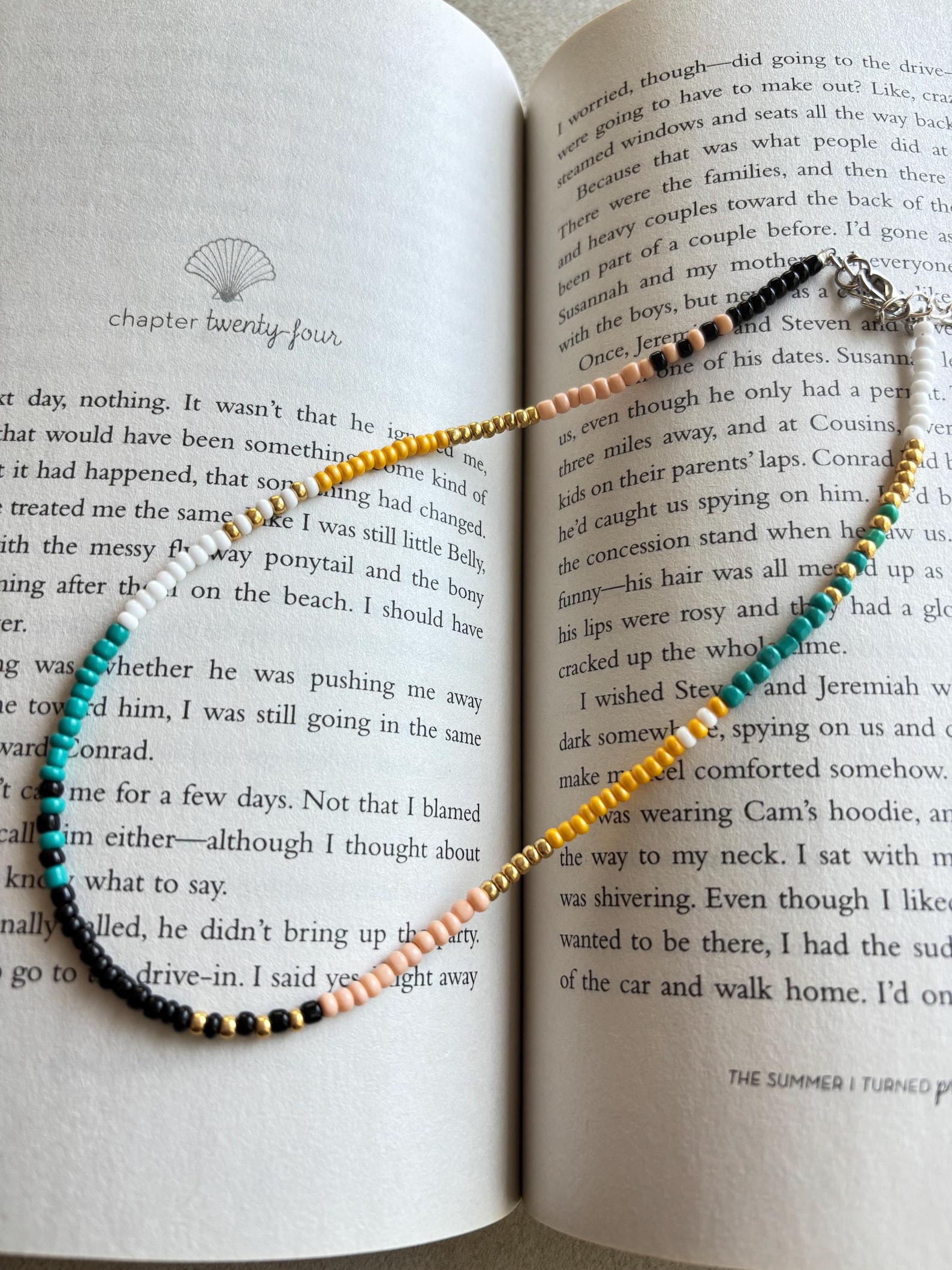 The Summer I Turned Pretty Series Belly Beaded Necklace | TSIP ...
