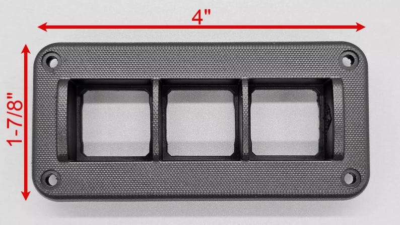 Universal Auxiliary Upfitter Switch Panel - Flat - Stock Look - Etsy