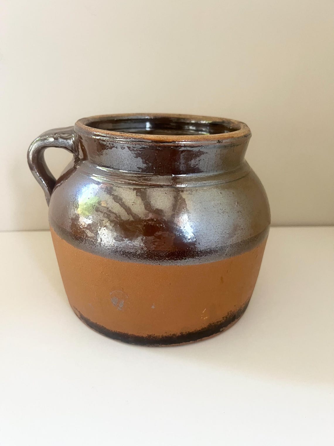 Antique Fulper Bean Pot Fulper Pottery Crock With Lid Fulper Antique ...