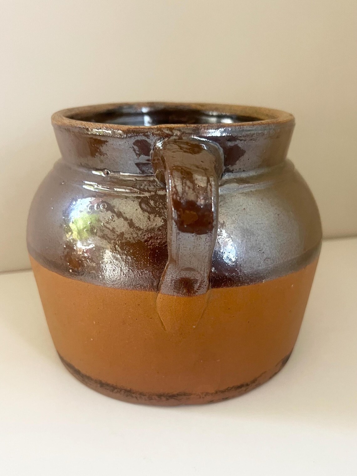 Antique Fulper Bean Pot Fulper Pottery Crock With Lid Fulper Antique ...