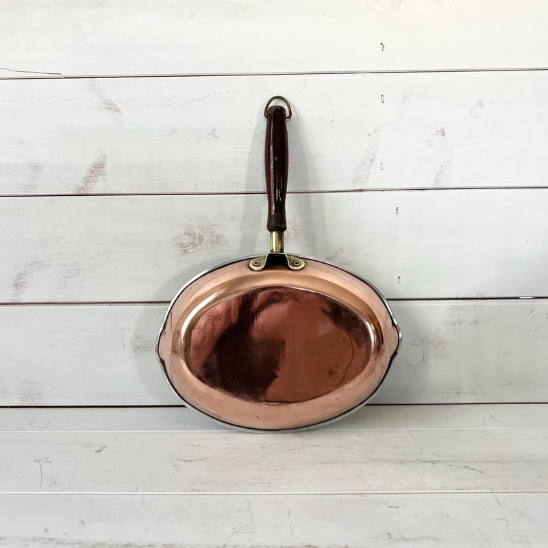 Antique Copper Pan - Etsy