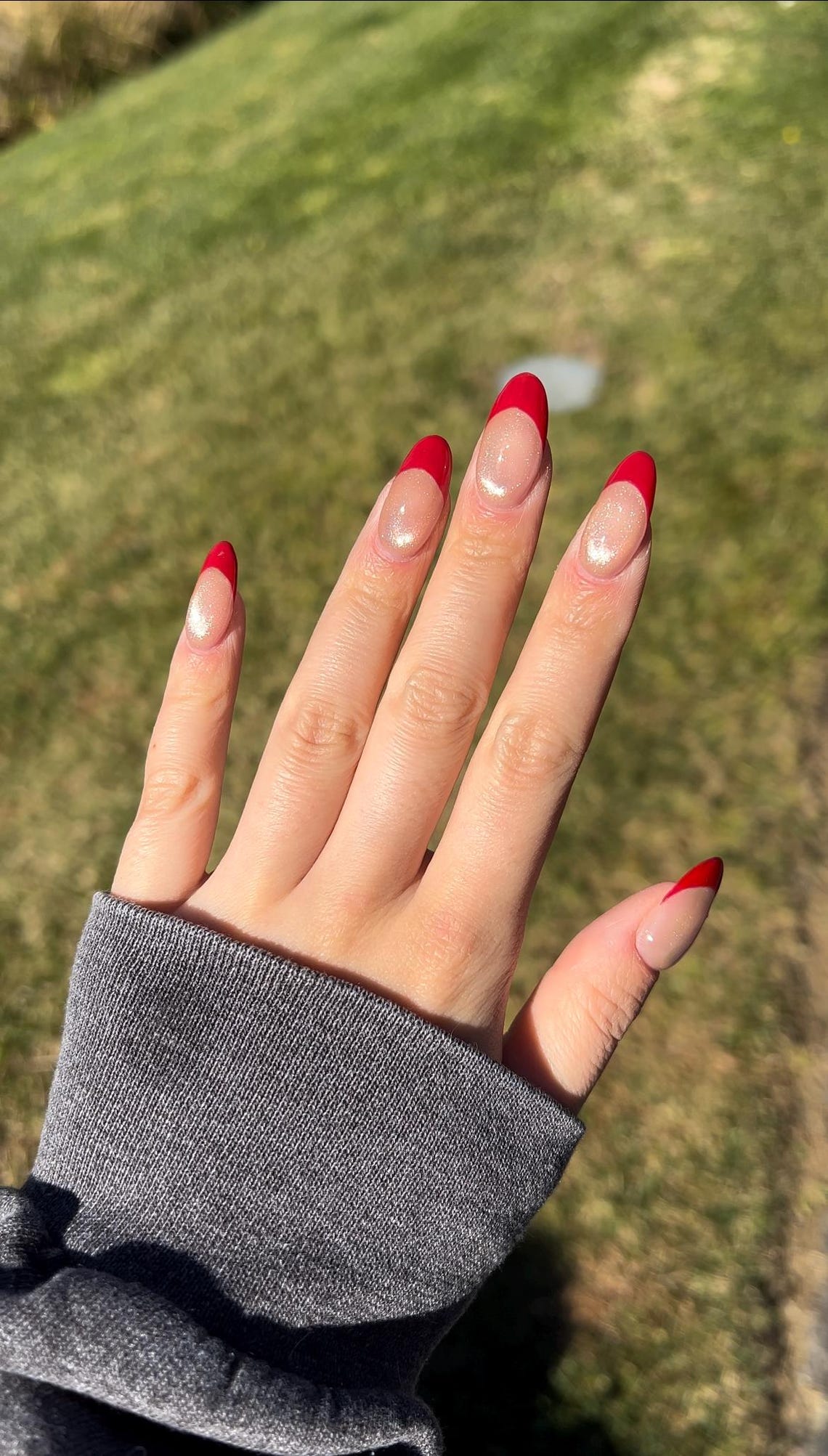Cherry Apple Red: Red Nail Polish, Bright Red Polish, Summer Nail ...