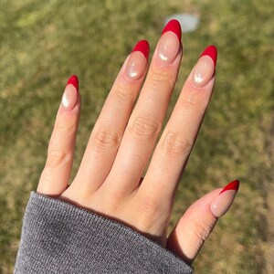 Cherry Apple Red: Red Nail Polish, Bright Red Polish, Summer Nail ...