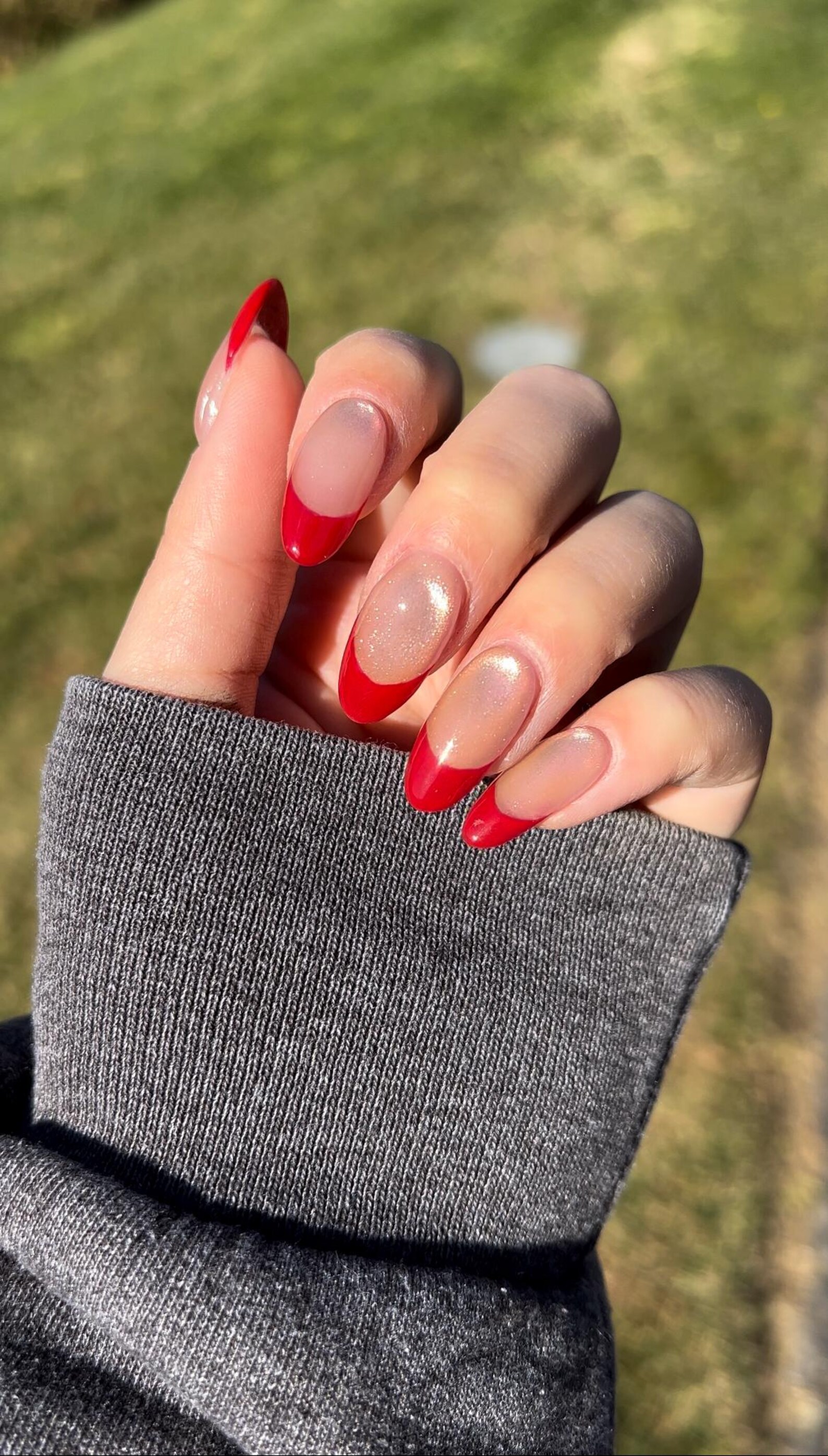 Cherry Apple Red: Red Nail Polish, Bright Red Polish, Summer Nail ...
