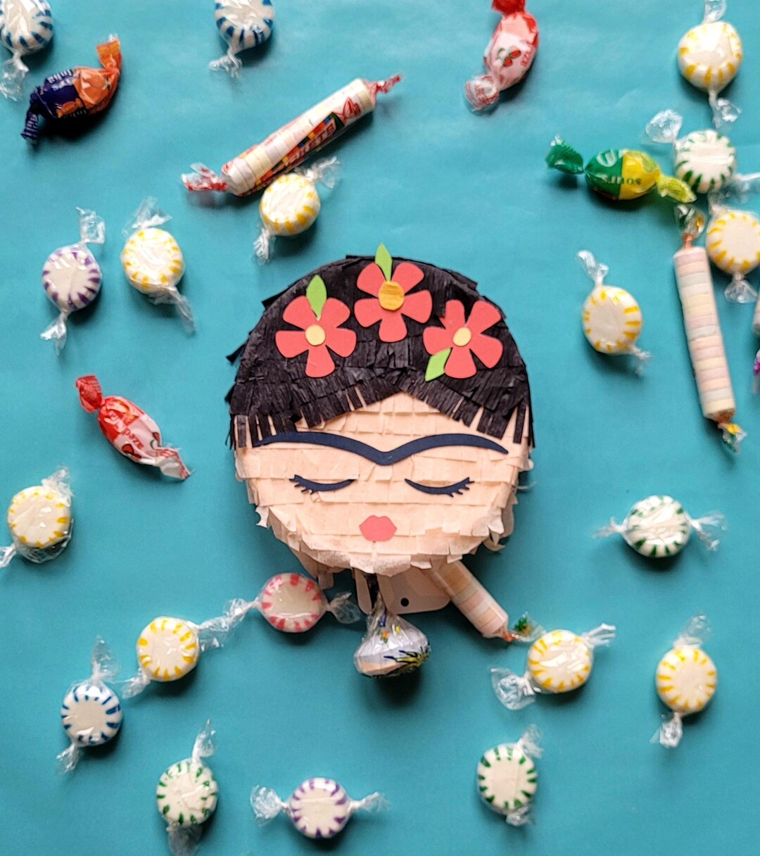 Custom Mini Frida Kahlo Piñata Perfect for Art Lovers & Celebrations - Etsy