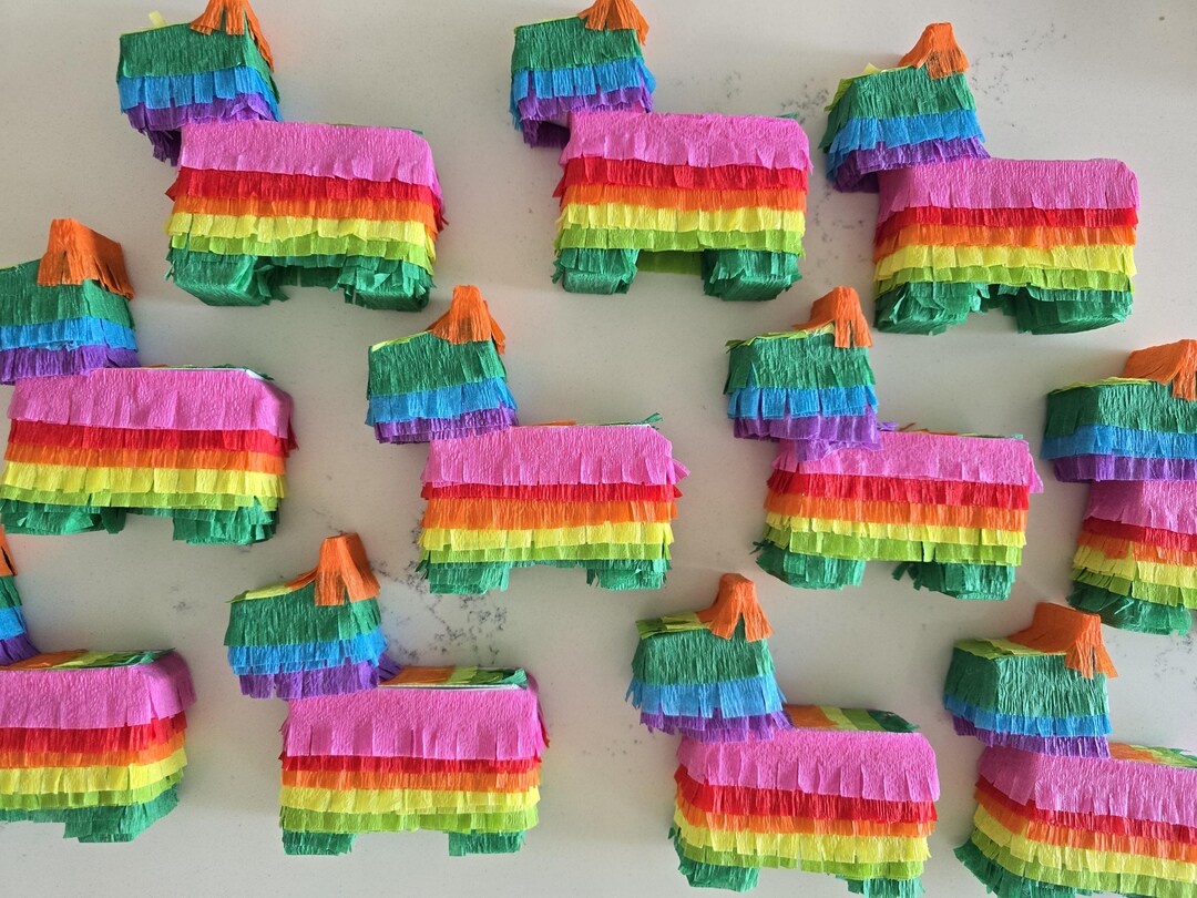 Custom Mini Donkey Piñatas - Personalized Colors & Perfect for All ...