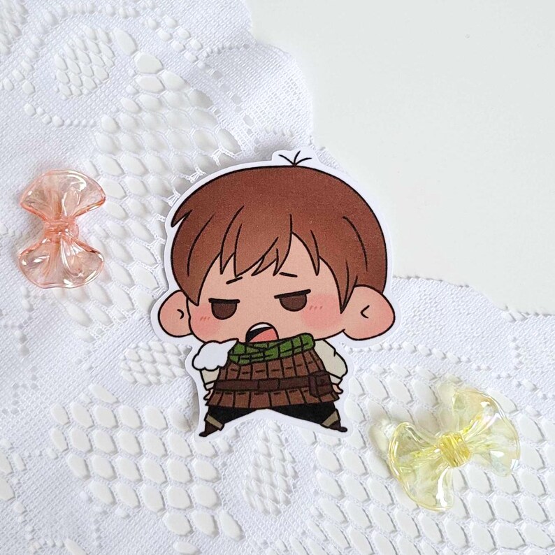 Dungeon Meshi Chibi Stickers (laios, Falin, Senshi, Chilchuck, Marcille ...
