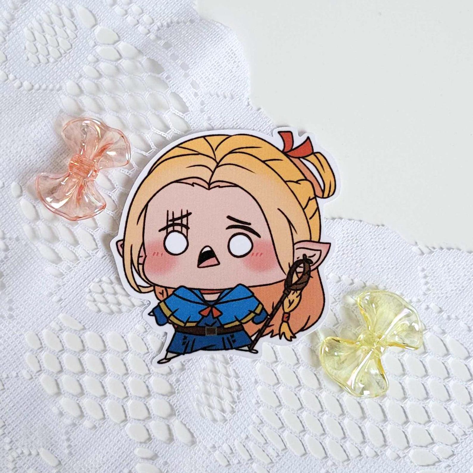 Dungeon Meshi Chibi Stickers (laios, Falin, Senshi, Chilchuck, Marcille ...