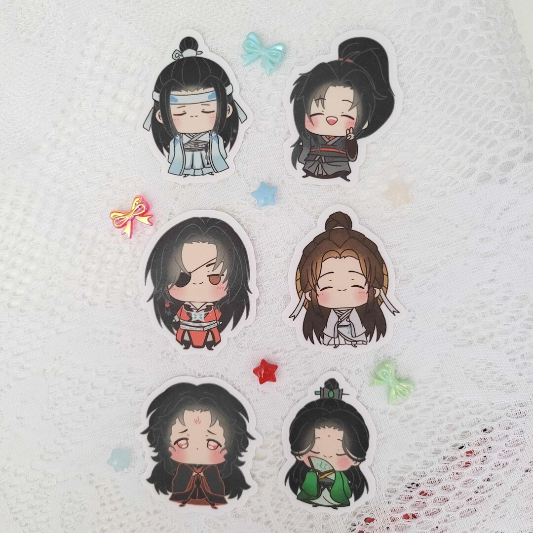 MXTX Chibi Stickers (tgcf, Mdzs, Svsss) - Etsy