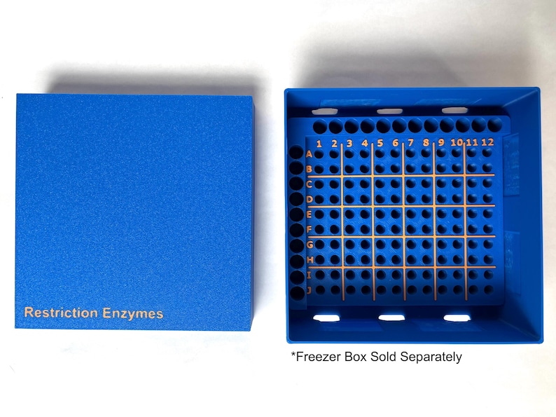 High Contrast Laboratory PCR Tube Organizer Rack | Customizable 120 ...