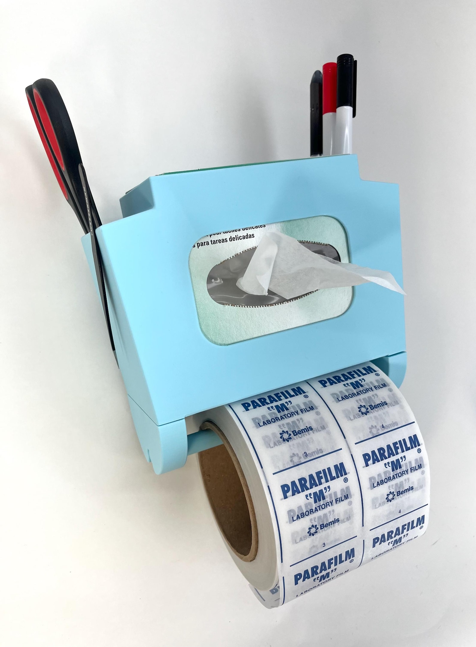 Lab Organizer Caddy: Kimwipe & Parafilm Dispenser, Pen Holder - Etsy
