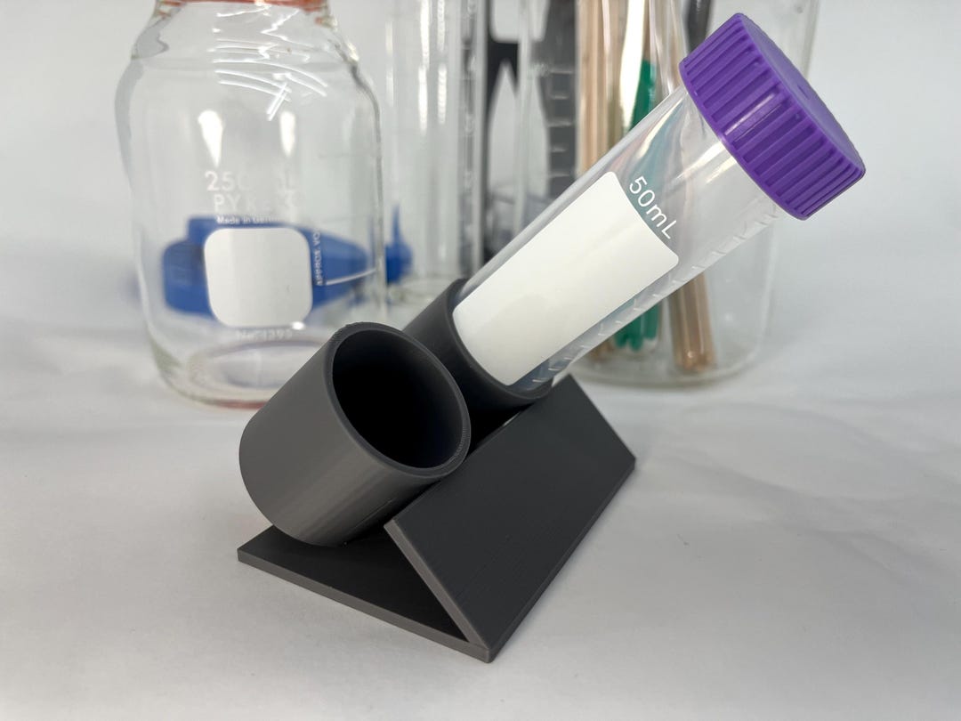 50ml Test Tube Rack: Angled Pipetting Station, Lab Organizer - Etsy