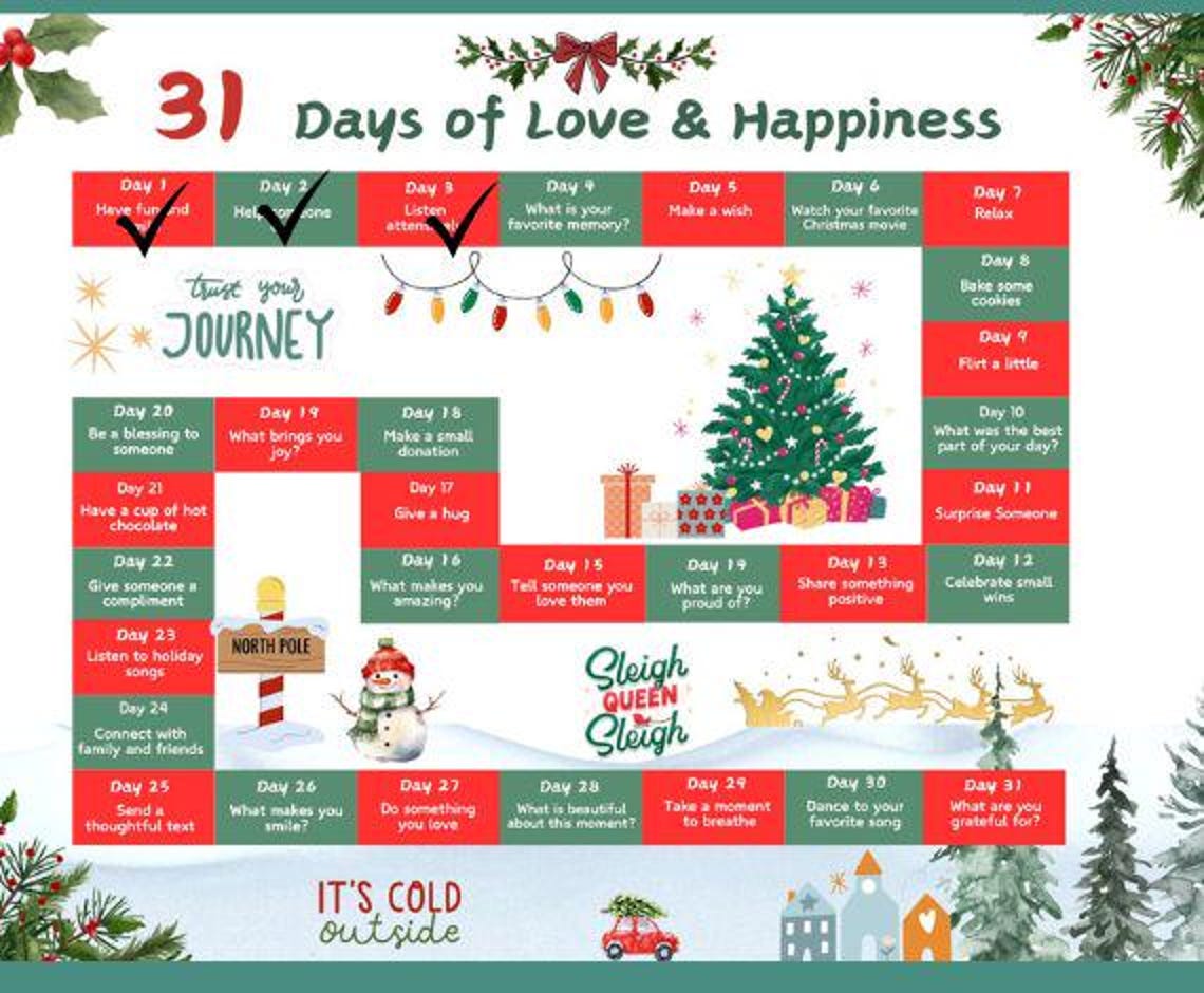 Holiday Self-care Activities, Christmas Wellness Activities, Self-care ...