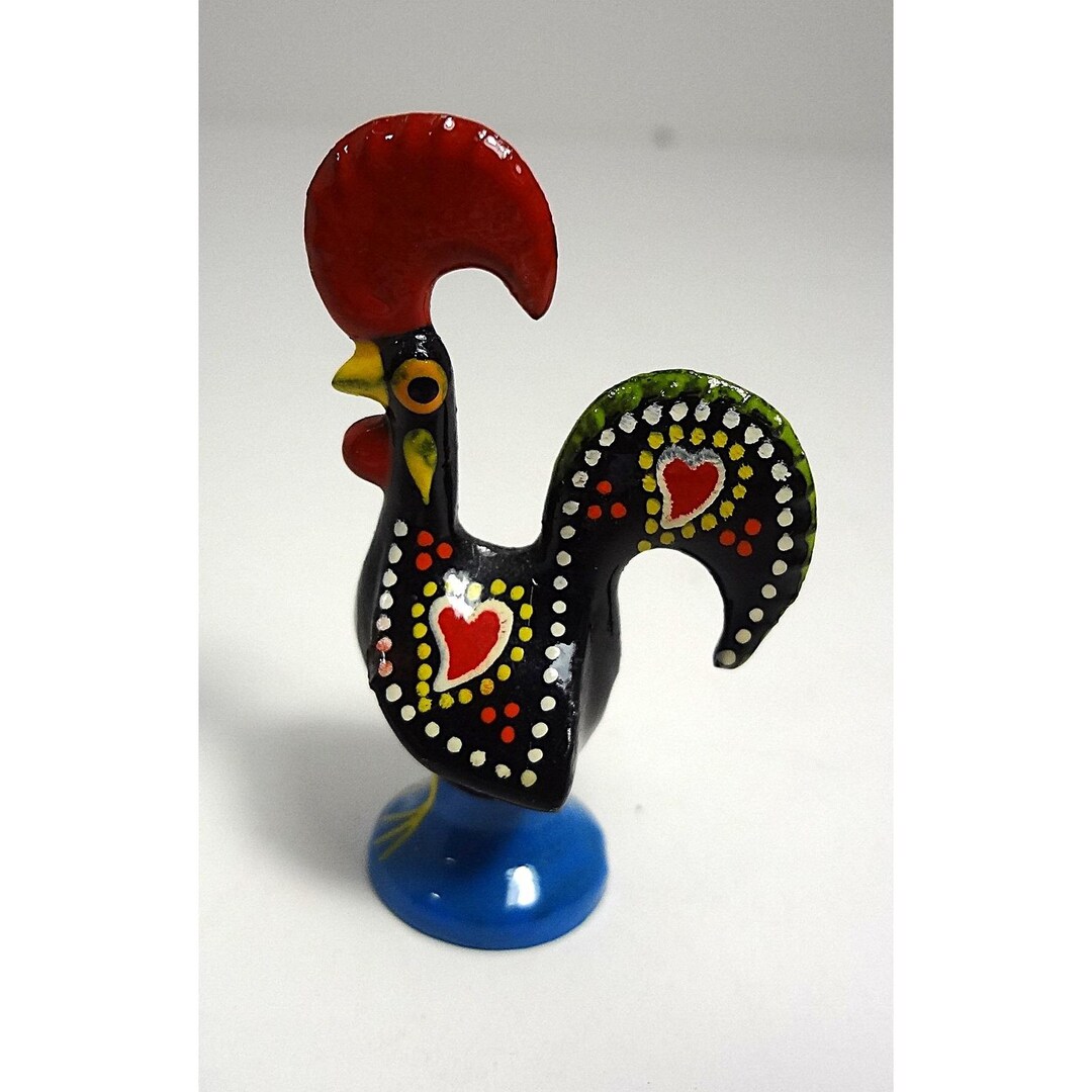 Vintage Barcelos Rooster of Portugal Ceramic Good Luck Decor Hand ...