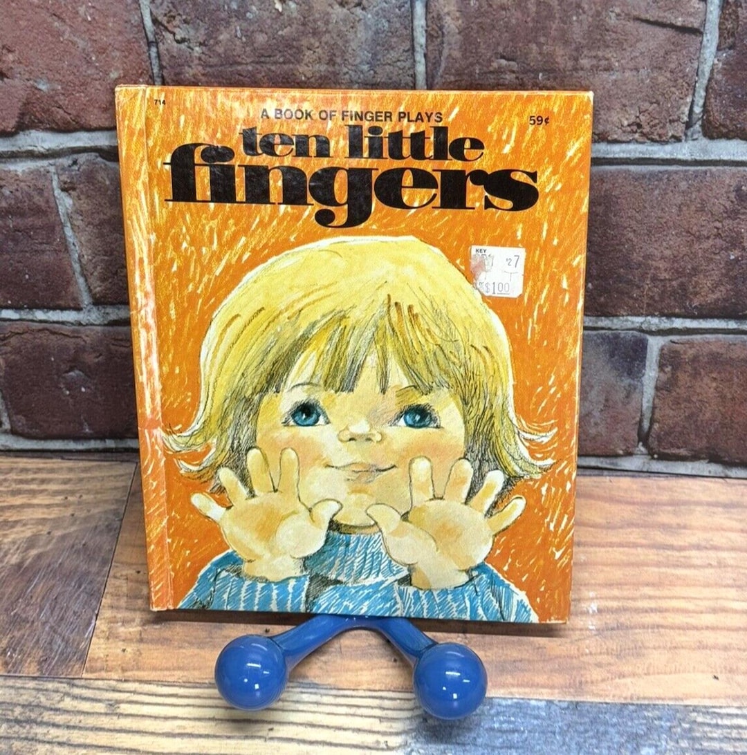 Vintage Ten Little Fingers a Book of Finger Plays Children's HC 1977 - Etsy