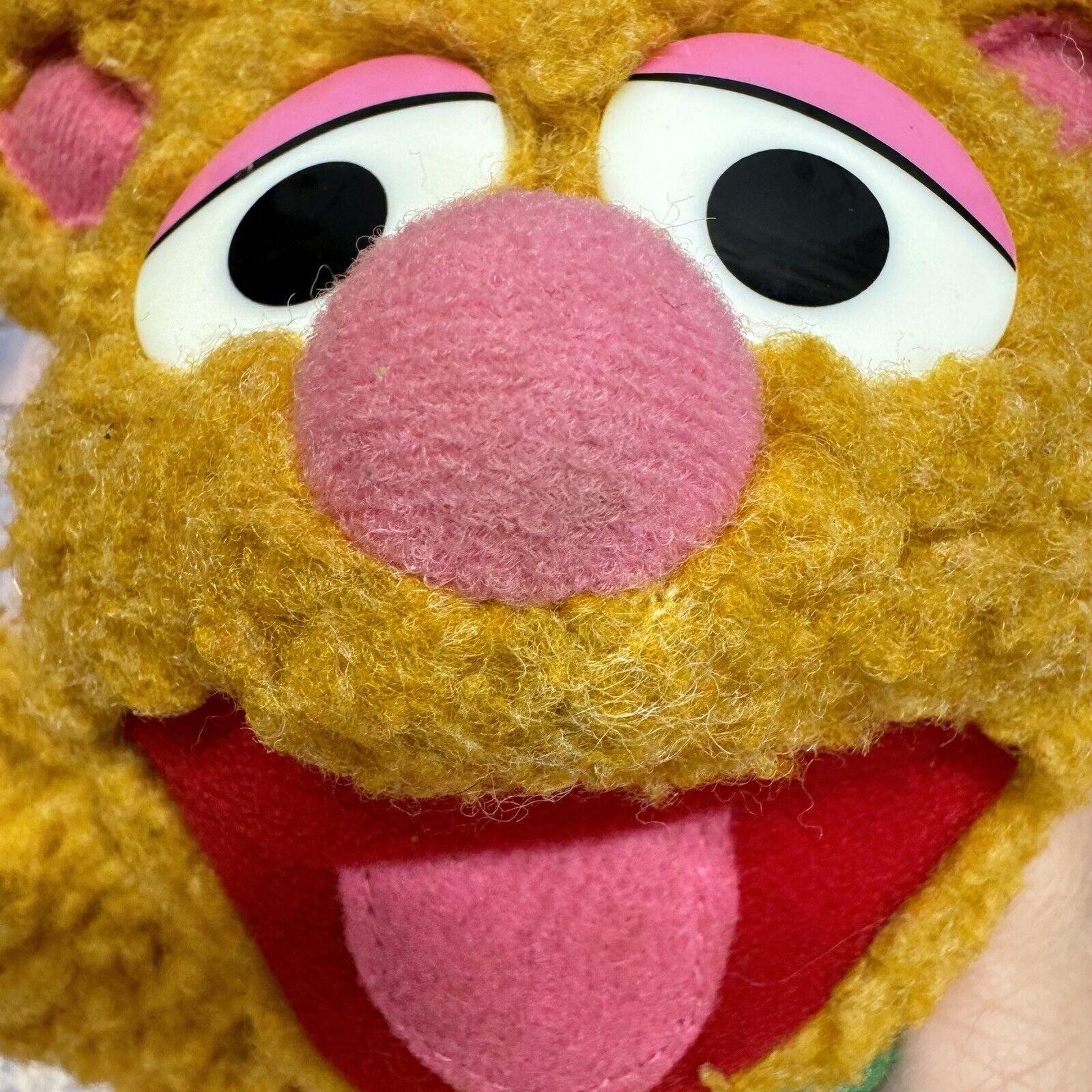 VINTAGE 1987 Baby Fozzie Fozzy Bear Muppets Christmas Plush Toy Jim ...