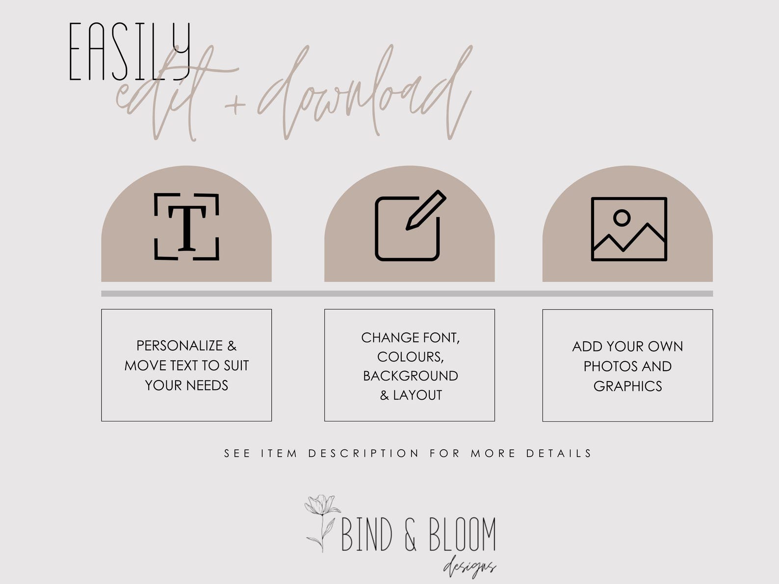 Elegant Wedding Program Template: Order of Service, Editable Ceremony ...