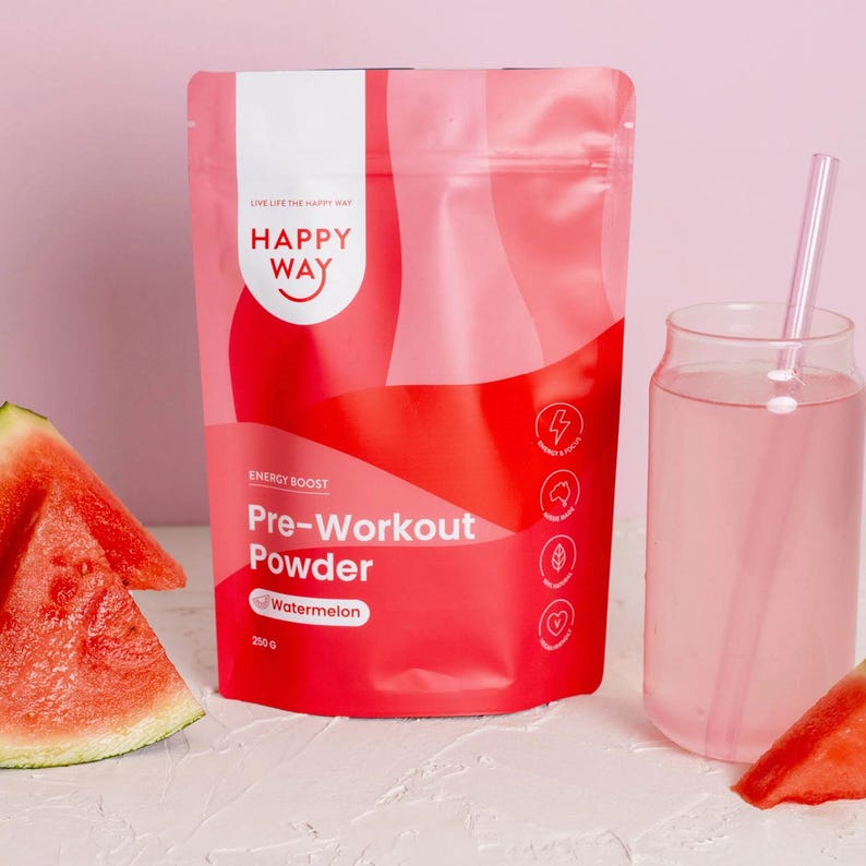 Happy Way Watermelon Pre-workout 250g - Etsy