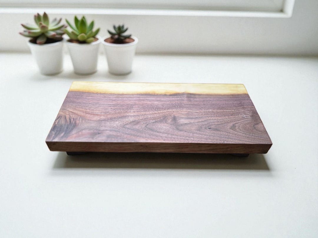 Handmade Table Riser Walnut Wood Riser for Raising Center Pieces ...