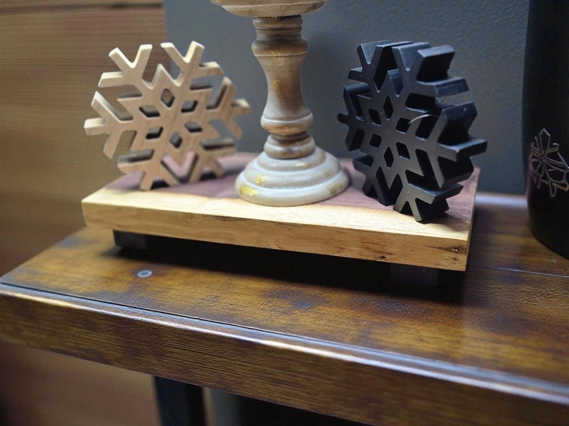 Handmade Table Riser Walnut Wood Riser for Raising Center Pieces ...