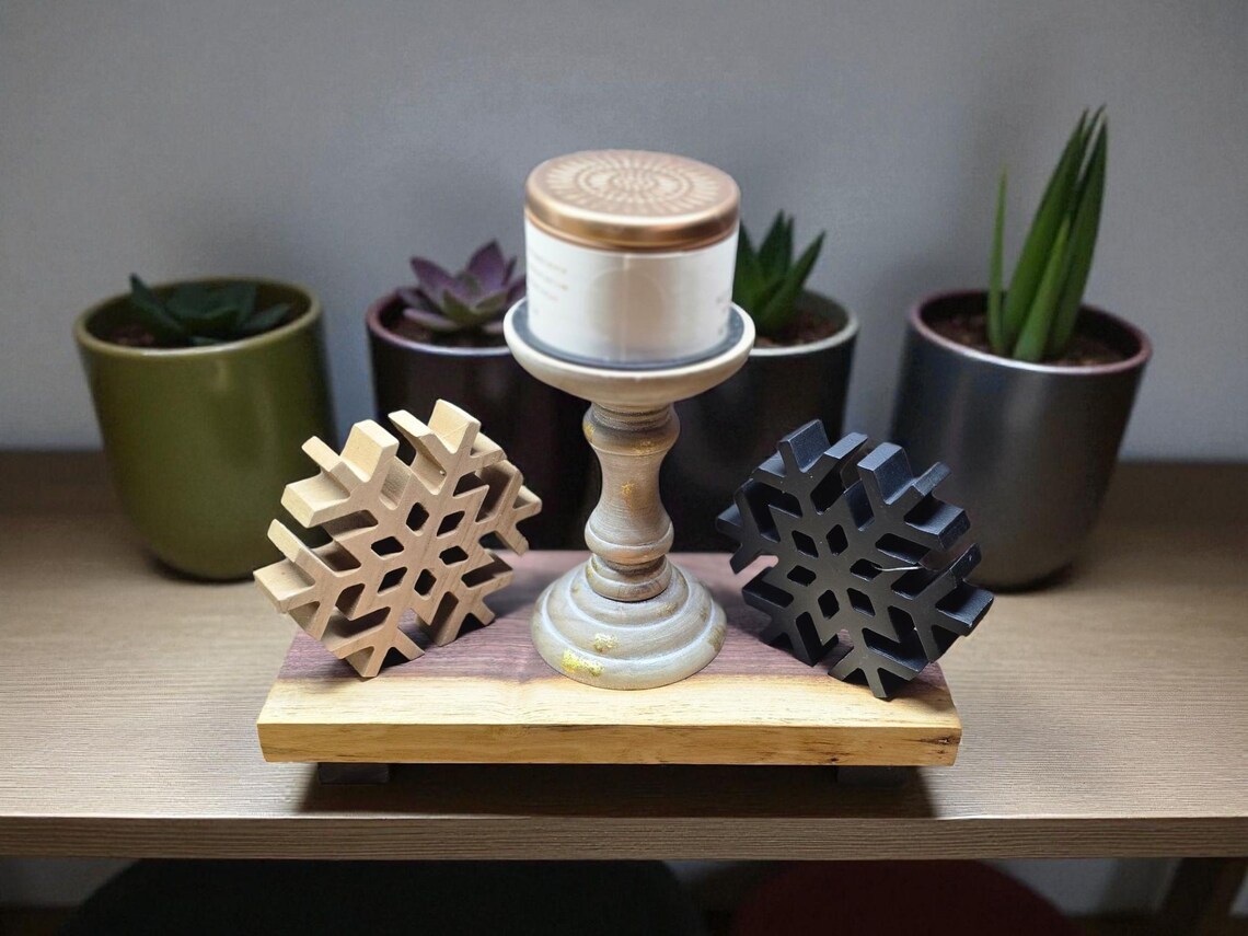 Handmade Table Riser Walnut Wood Riser for Raising Center Pieces ...