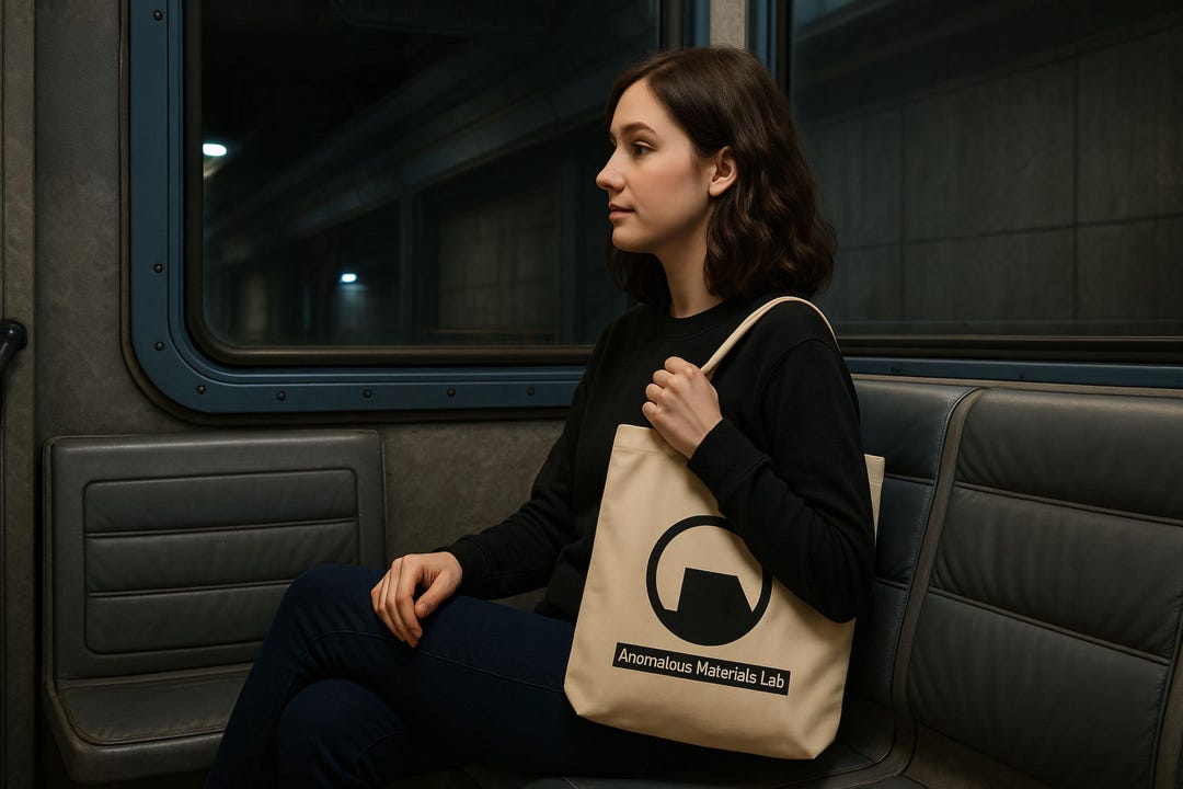 Black Mesa Anomalous Materials Lab Tote Bag | Organic Cotton Scientist ...
