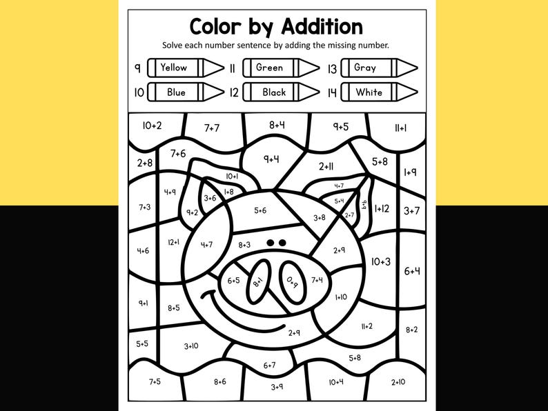 Addition Math Worksheets for Kids Engaging Addition Activities for ...