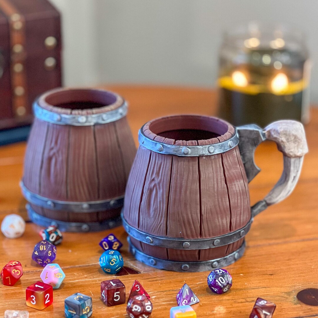 Classic Tavern Mug Can Holder Fantasy Soda Drink Koozie for GM D&D ...