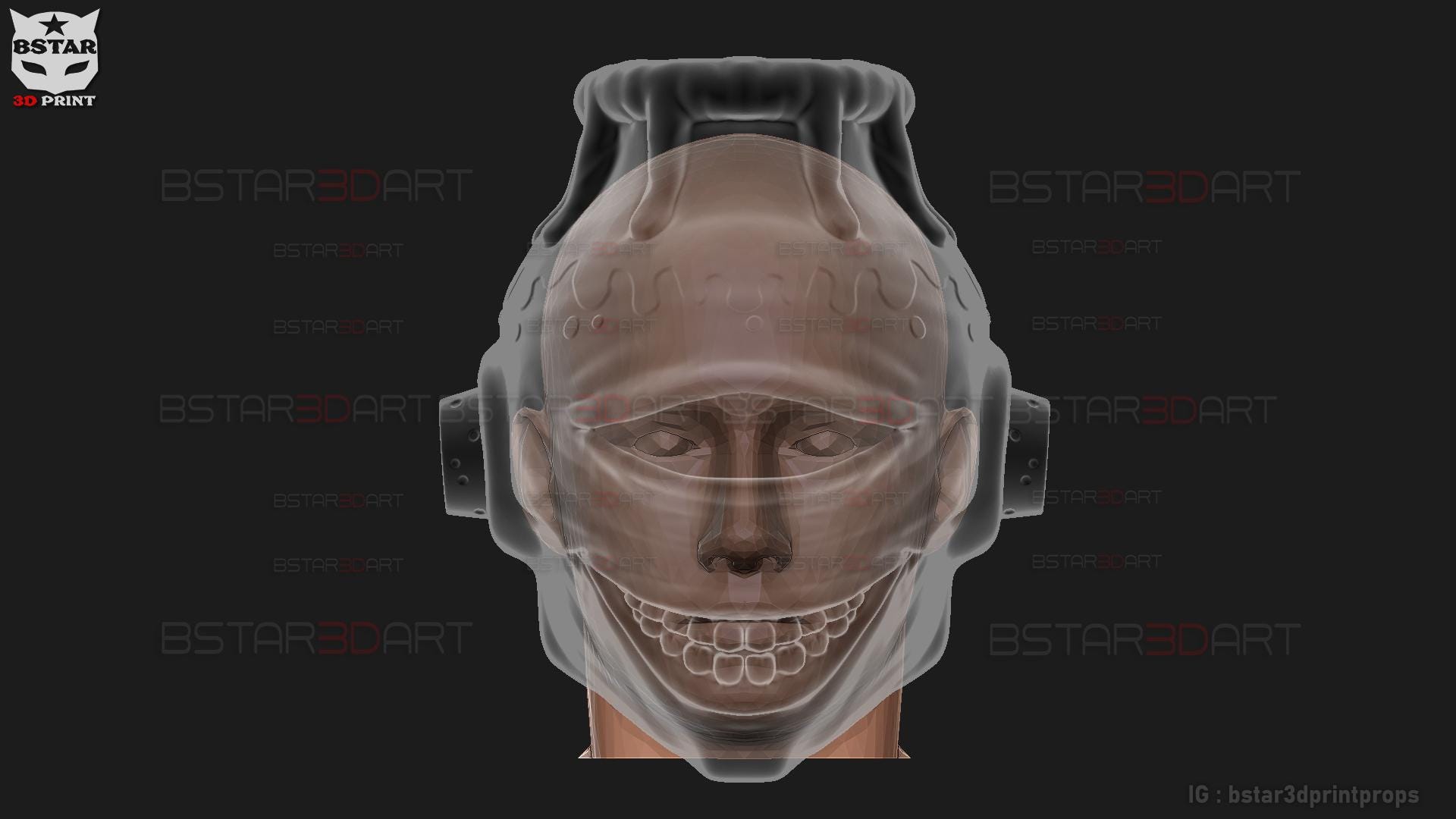 Jogo Mask Jujutsu Kaisen Cosplay 3D Print Model Digital STL File - Etsy