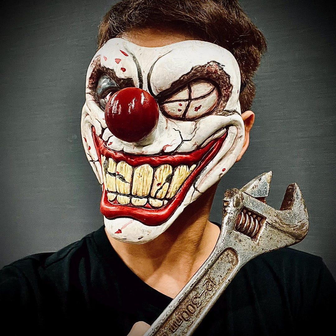 Sweet Tooth Twisted Metal Mask High Quality Halloween Cosplay 3D Print ...