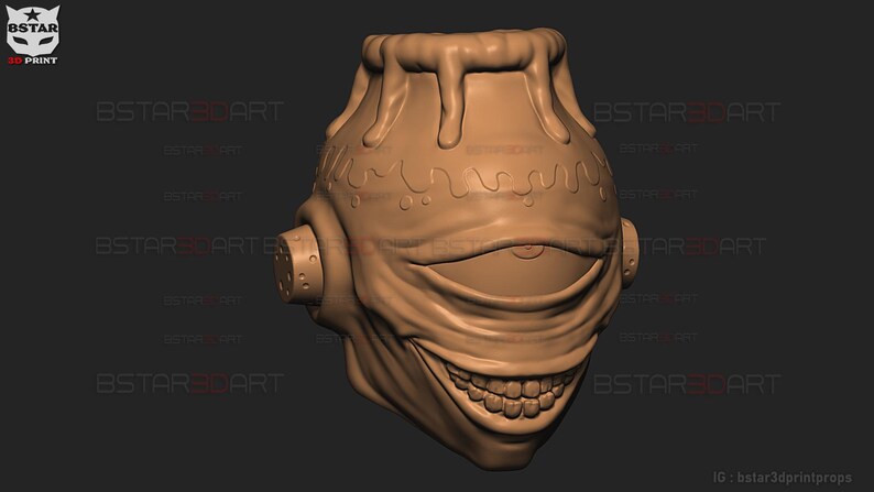 Jogo Mask Jujutsu Kaisen Cosplay 3D Print Model Digital STL File - Etsy
