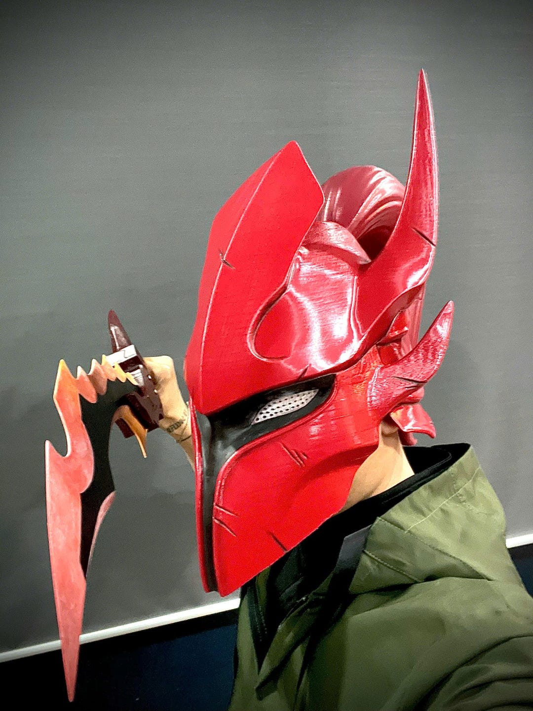 Igris Helmet With Hair Base Solo Leveling Anime Cosplay 3D Print Model ...