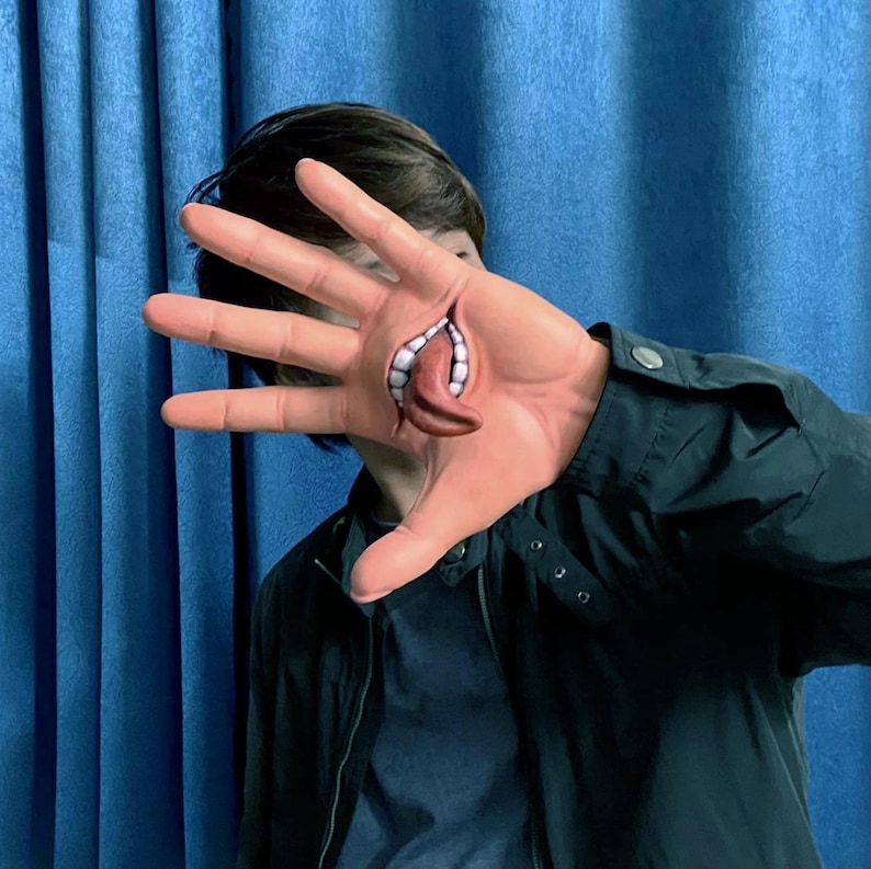 Yuji Itadori Hand Sukuna Mouth Jujutsu Kaisen Cosplay Decor 3D Print ...