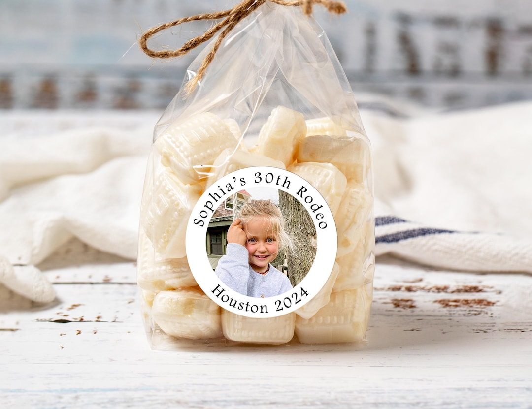 Custom Birthday Stickers, 21st Birthday Stickers, 30th, 40th, 50th ...