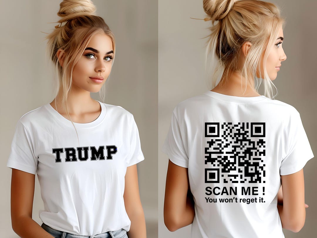 Funny Trump QR Code Prank Pack Png Svg, Funny Trump Dancing Code Png ...