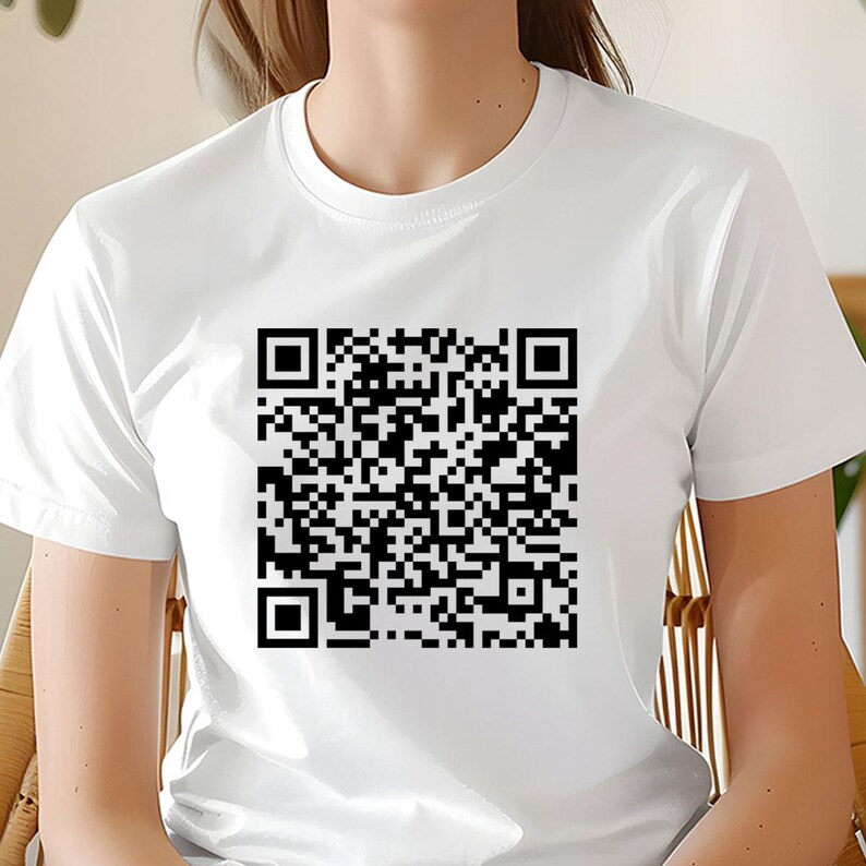 Fuck You QR Code Svg Png, Funny QR Code Svg, Funny Saying Shirt With ...